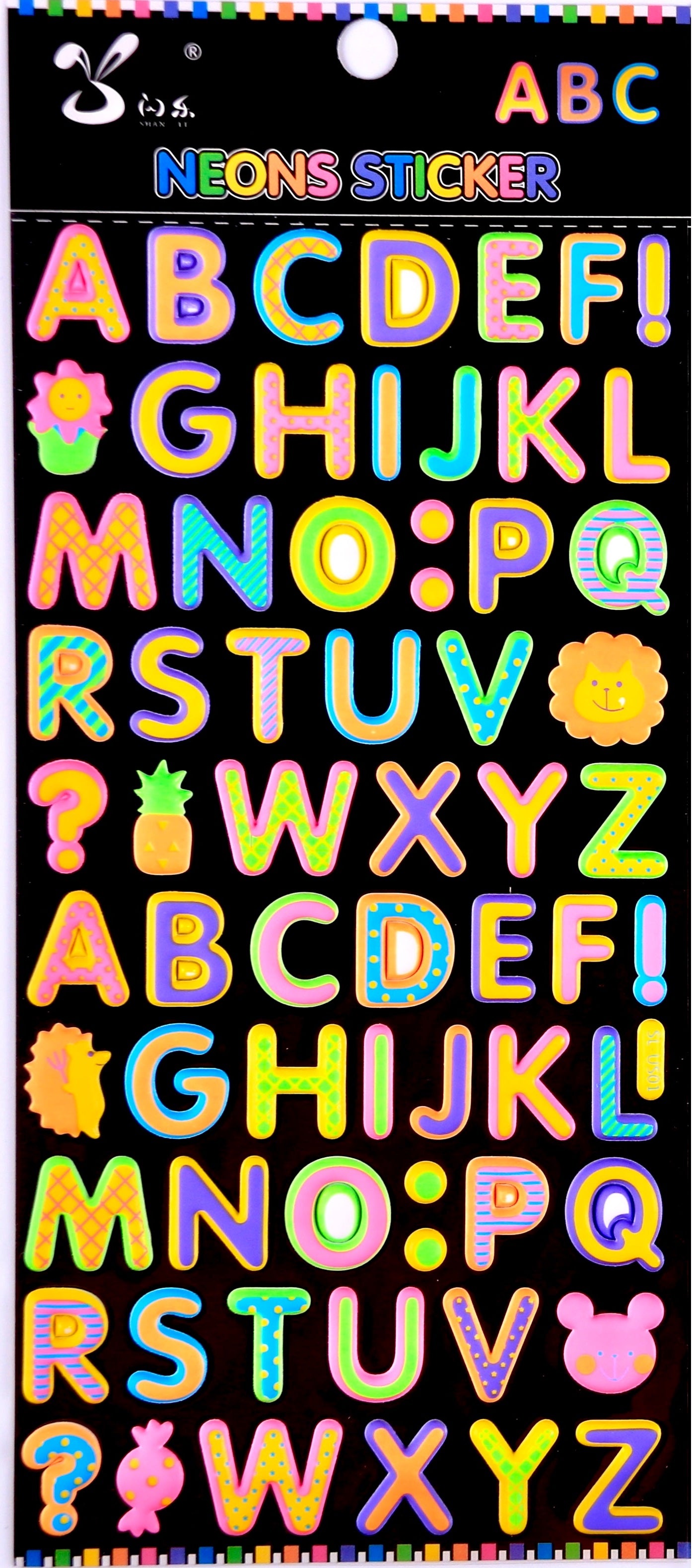 X 10133 NEON ALPHABET NUMBER PUFFY STICKERS DISCONTINUED BCmini X 10133 NEON ALPHABET NUMBER PUFFY STICKERS DISCONTINUED BCmini
